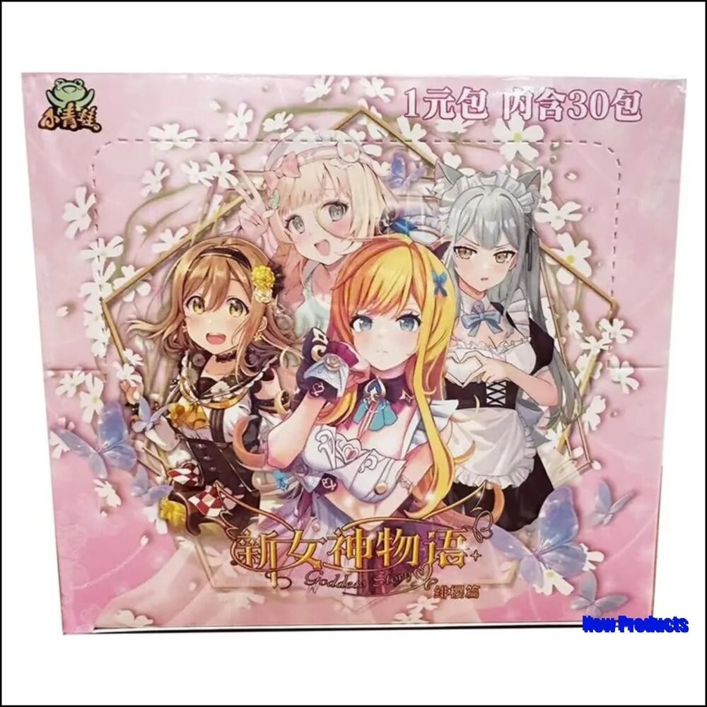Коллекционная настольная игра Goddess Story, эксклюзивный бустер NS1M16 для детей представлен