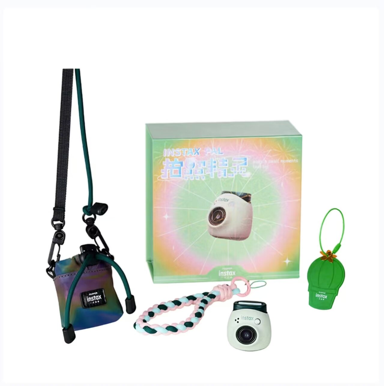 Мини Фотоаппарат Fujifilm "Instax Pal", автофокус, Bluetooth, встроенный аккумулятор , версия в подарочной коробке