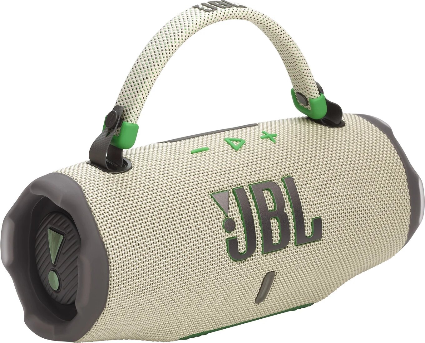 Колонка JBL Charge 6, беспроводная, песочная, 45Вт, влагозащищенная, до 28 часов работы