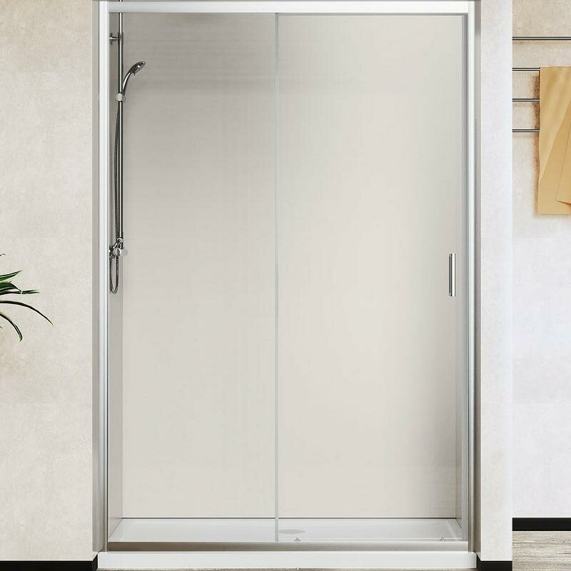 Душевая дверь Vincea City 130 VDS-5CT130CL профиль Хром стекло прозрачное
