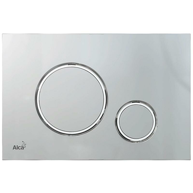 Кнопка смыва для инсталляции Alcaplast Thin M772 Хром