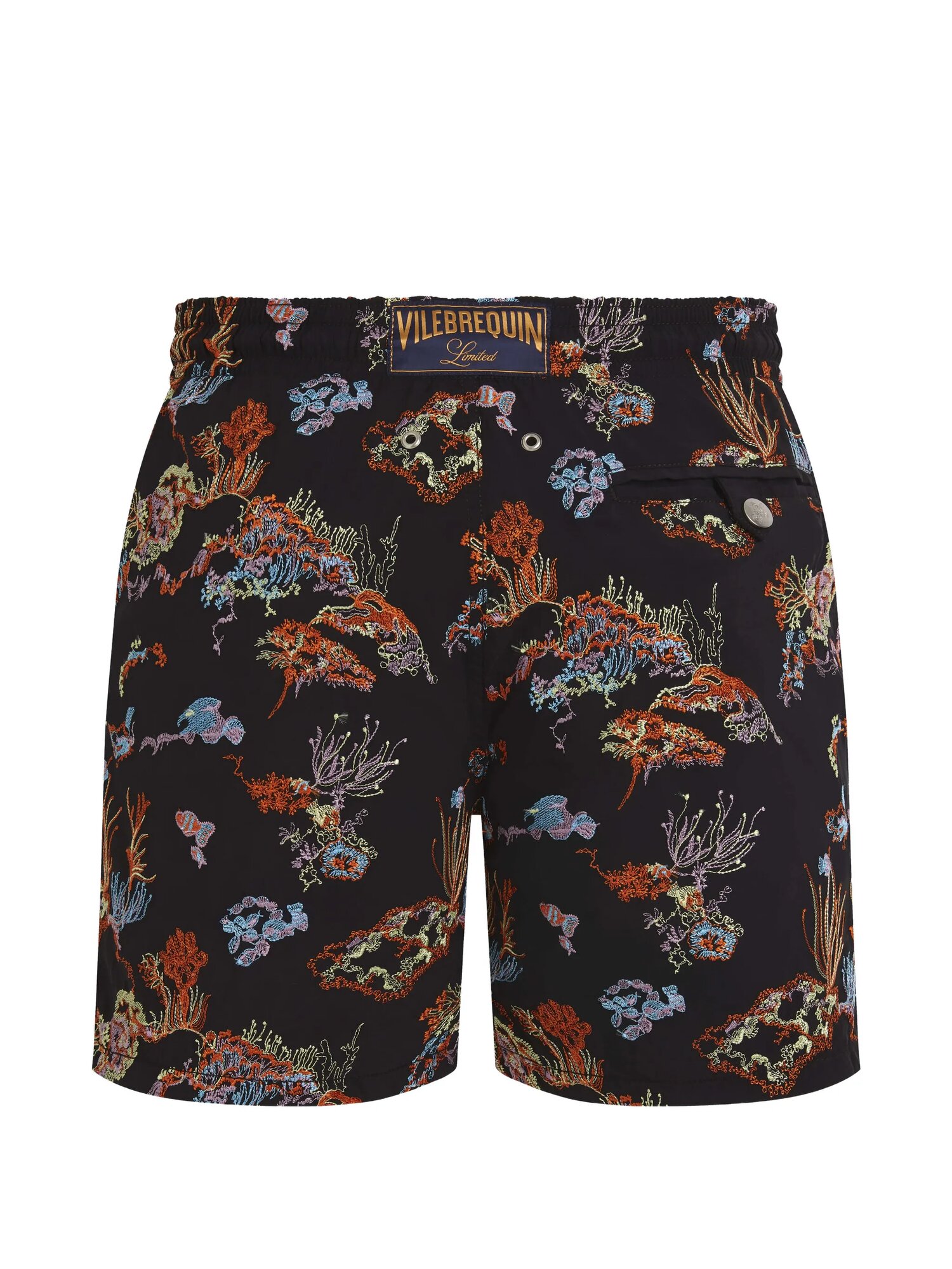 Шорты для плавания Vilebrequin Embroidered swim shorts, размер 48 — фото 1