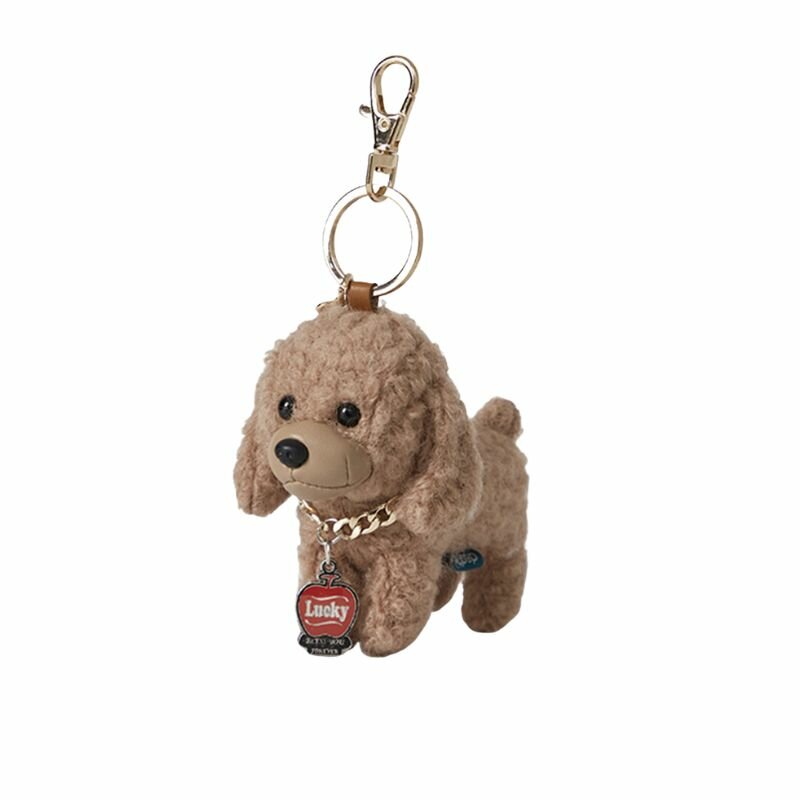 Плюшевая кукла унисекс COZIPOP Teddy, коричневая