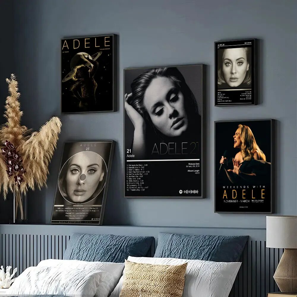 Постер Adele 21 на холсте, A3 30x42cm, AB1320 — фото 1