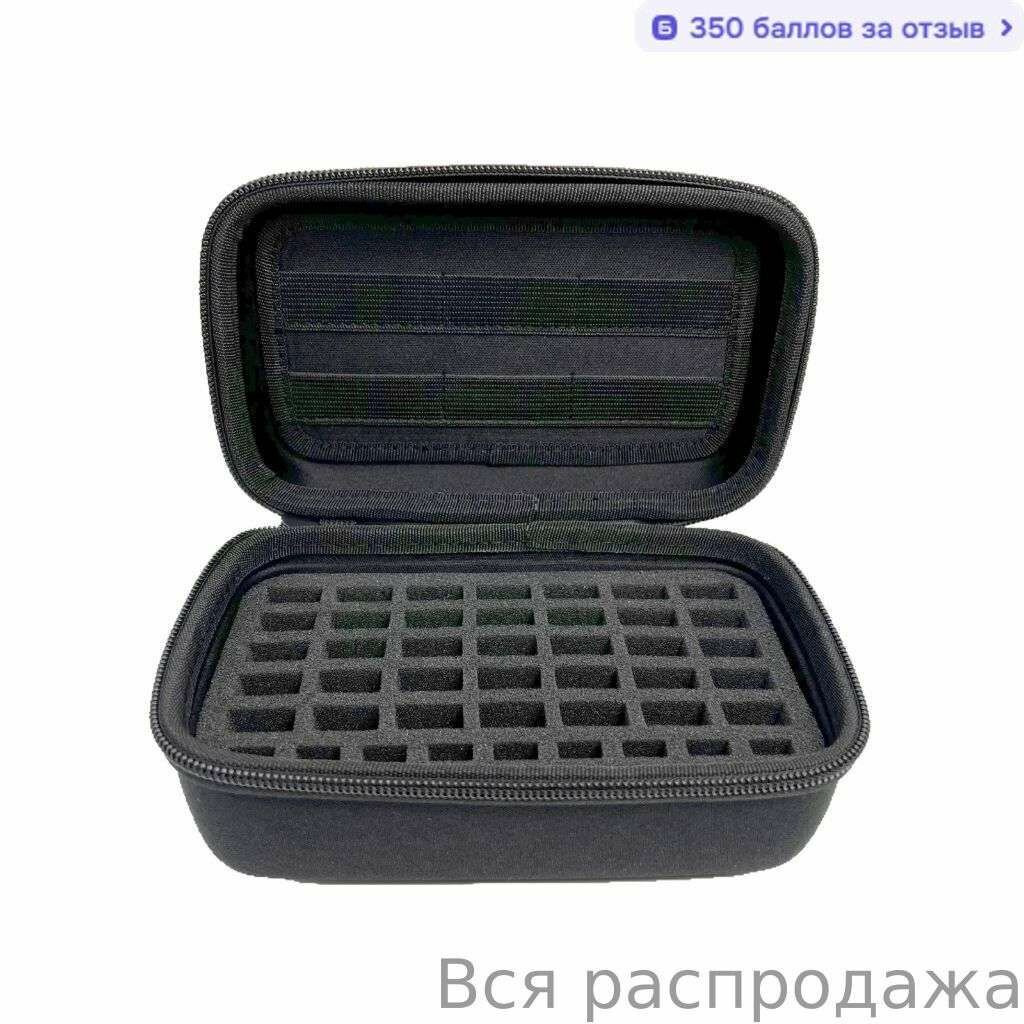 Прочный органайзер из нейлона, вмещает 44 USB-накопителя и 6 карт, безопасный чехол для хранения