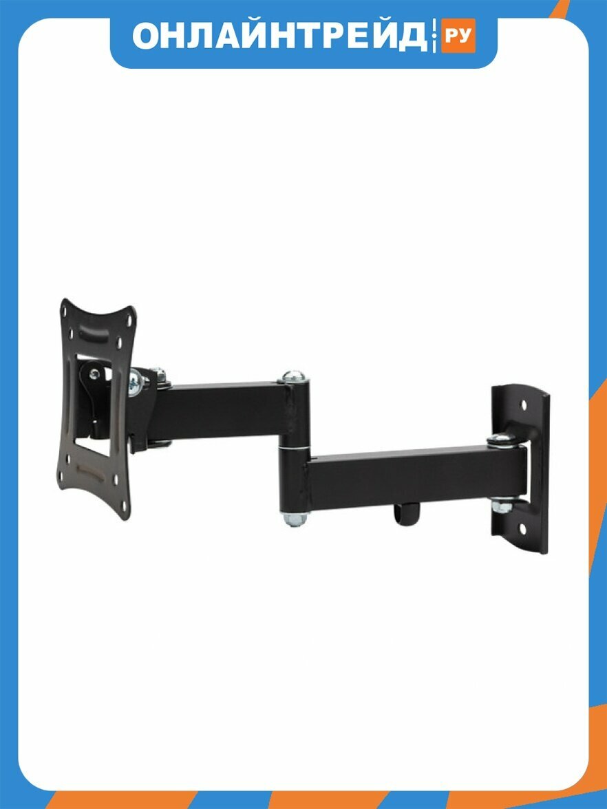 Кронштейн Rexant HOME для телевизора 13"-37" наклонно-поворотный с двумя коленами