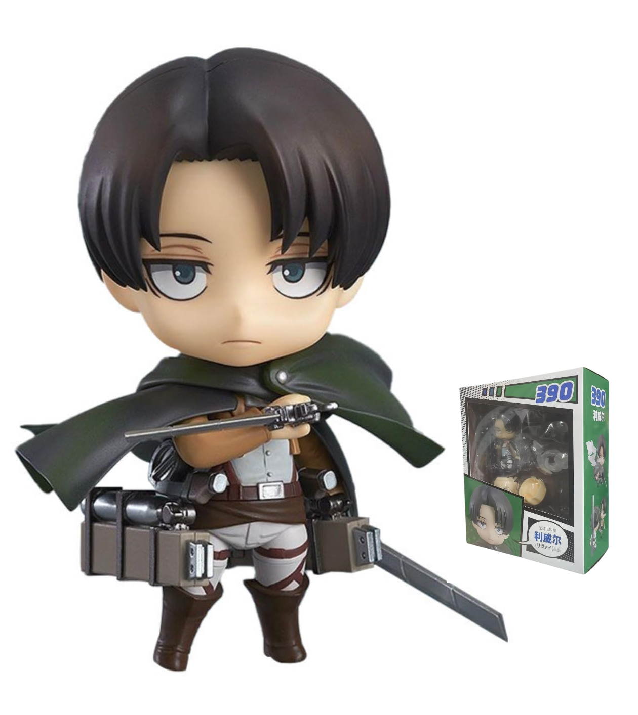 Фигурка Атака Титанов Леви / Attack on Titan 390 (10см) от магазина PopCultura.Store