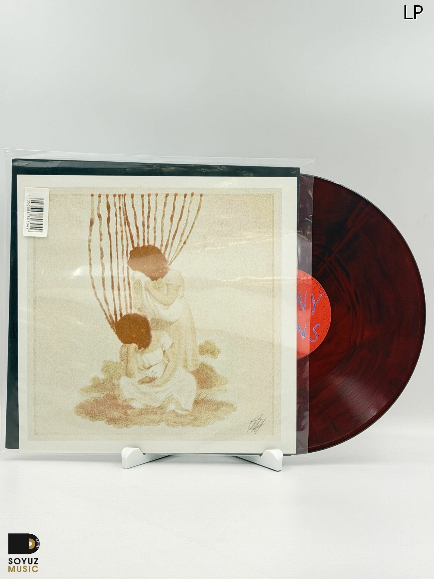 Current 93. Moony Tunes (LP Transparent Dark Red Black Marbled Coloured/Виниловая пластинка)