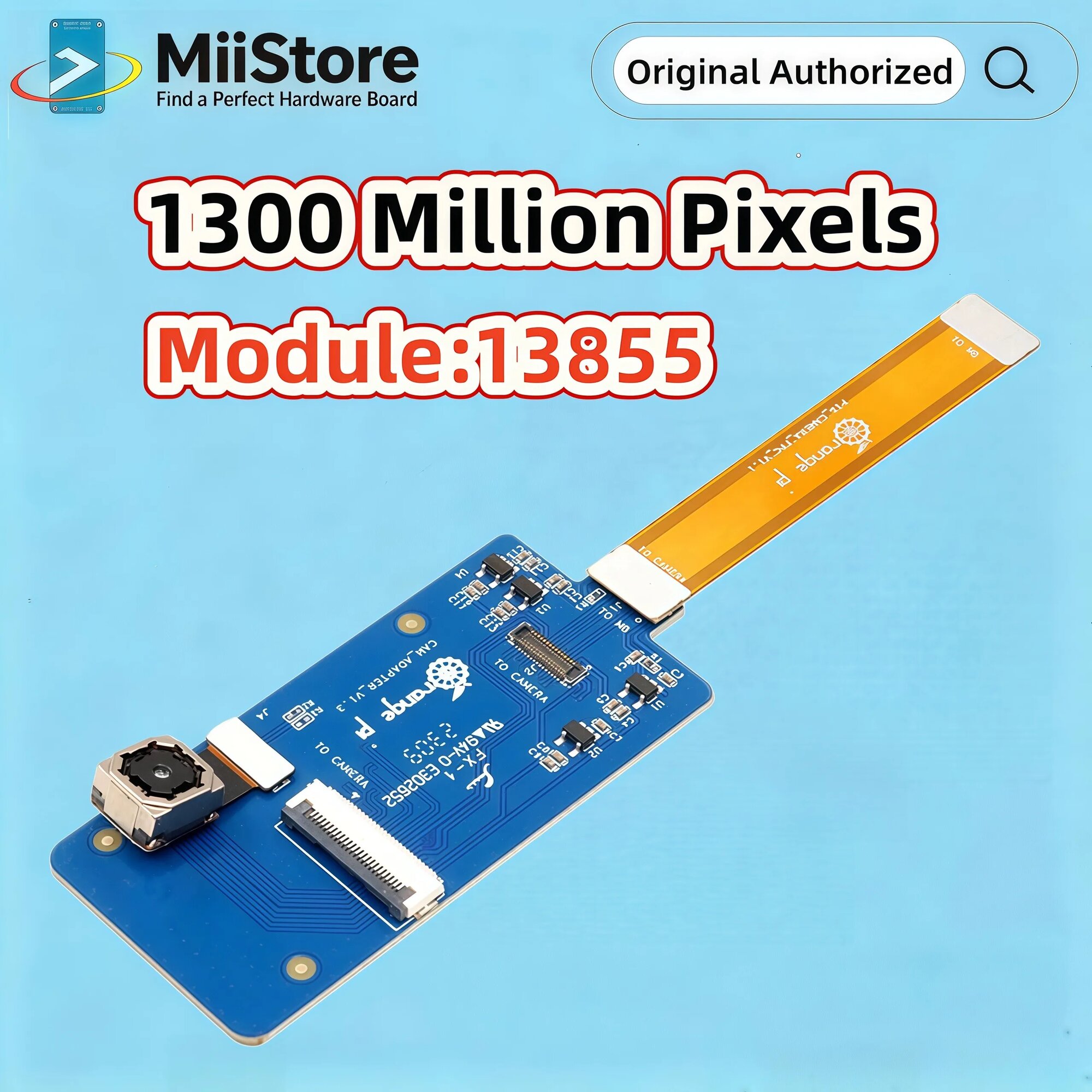 Камера MiiBestOD OV13855 для Orange Pi 5 / 5B / 5 Plus
