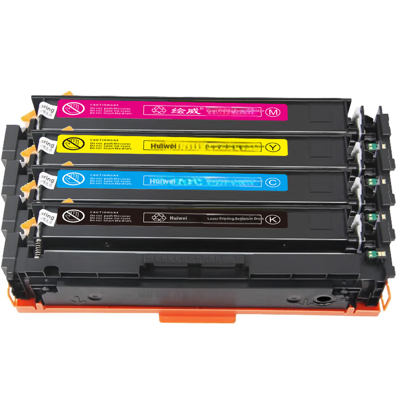 Картридж Huiwei CRG067 для принтеров Canon MF657CDW MF651CW MF655CDW MF656CDW MF654CDW Высокая ёмкость Четыре цвета Без