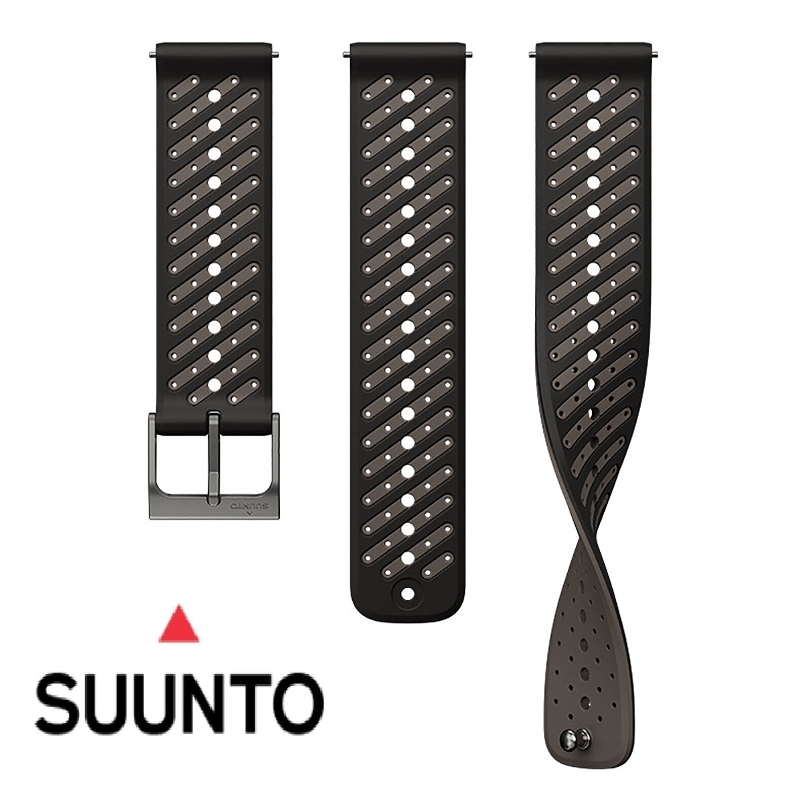 SUUNTO RACE2 22MM Силиконовый ремешок, Дышащий, сверхлегкий, быстросохнущий, Благоприятный для кожи