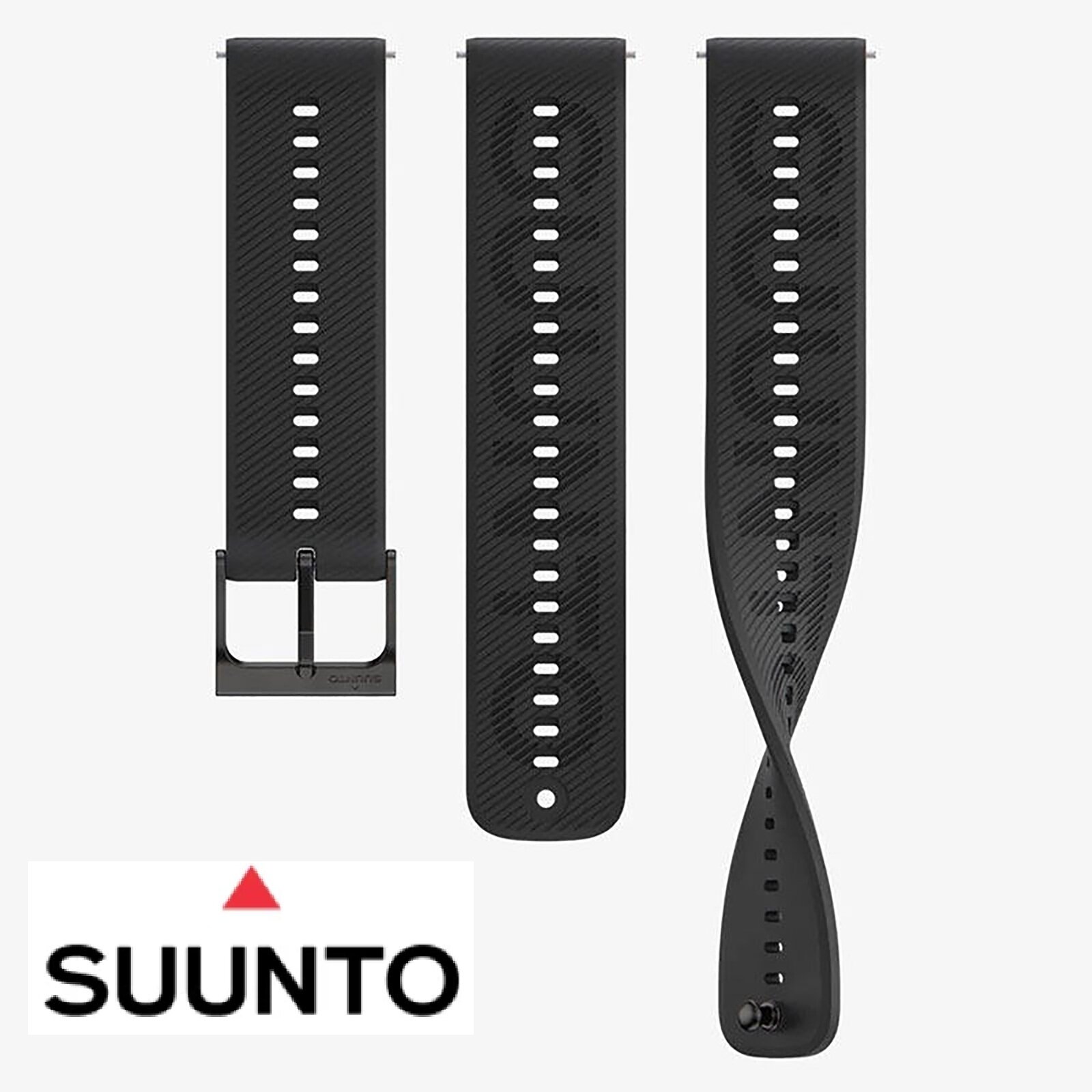 SUUNTO RACES 22MM Силиконовый ремешок, Дышащий, сверхлегкий, быстросохнущий, Благоприятный для кожи