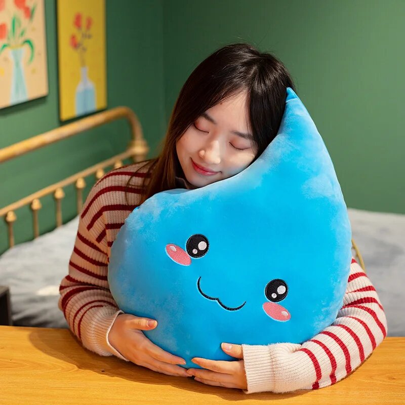 Плюшевая игрушка капля воды, Blue A, 25 см