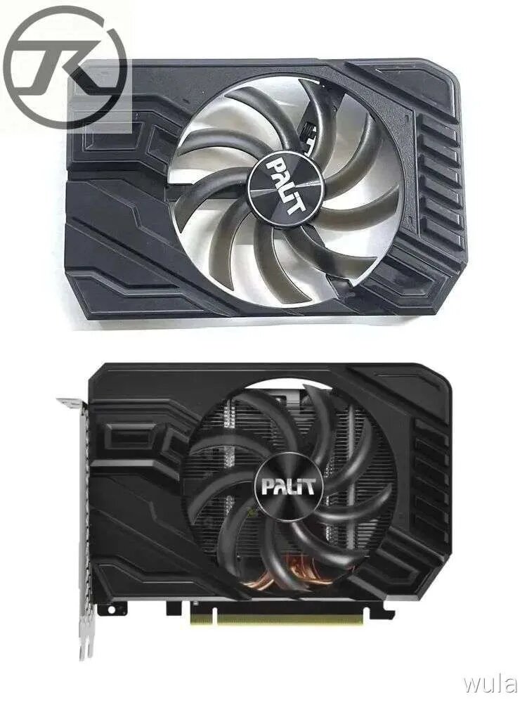 Кулер для видеокарты Palit StormX GTX 1660, 1660 Super, RTX 2060, вентилятор 95мм 4-pin с кожухом