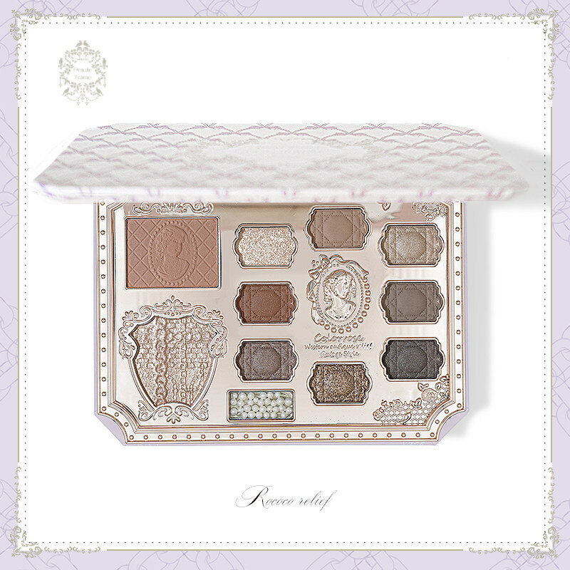 Colorrose Koala Rose Makeup Palette Flower Knows Cowherd Палетка теней для век, румян и хайлайтера «Всё в одном»