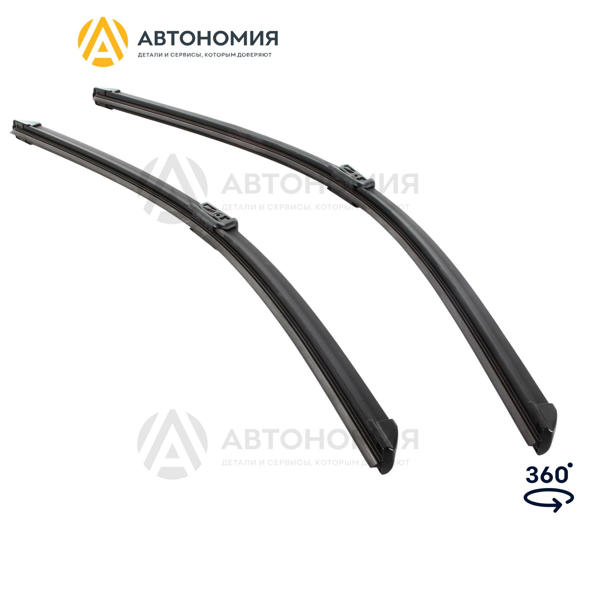 Щётки с/о бескаркасные Kodiaq 17-24 630/530мм VAG 566 998 001