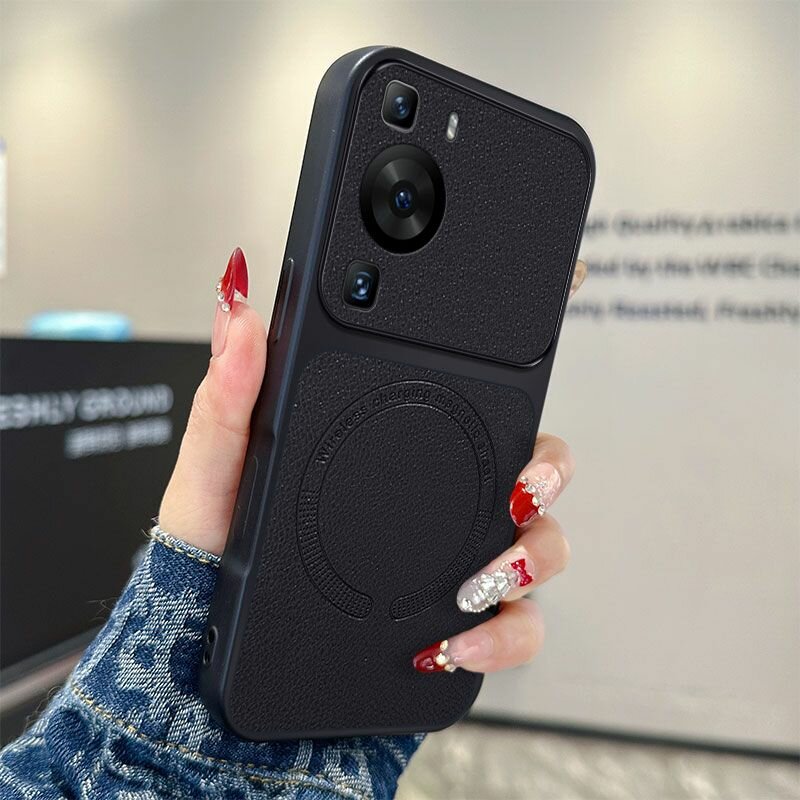 Чехол для Huawei P60 / P60 Pro кожа TPU антиударный чехол