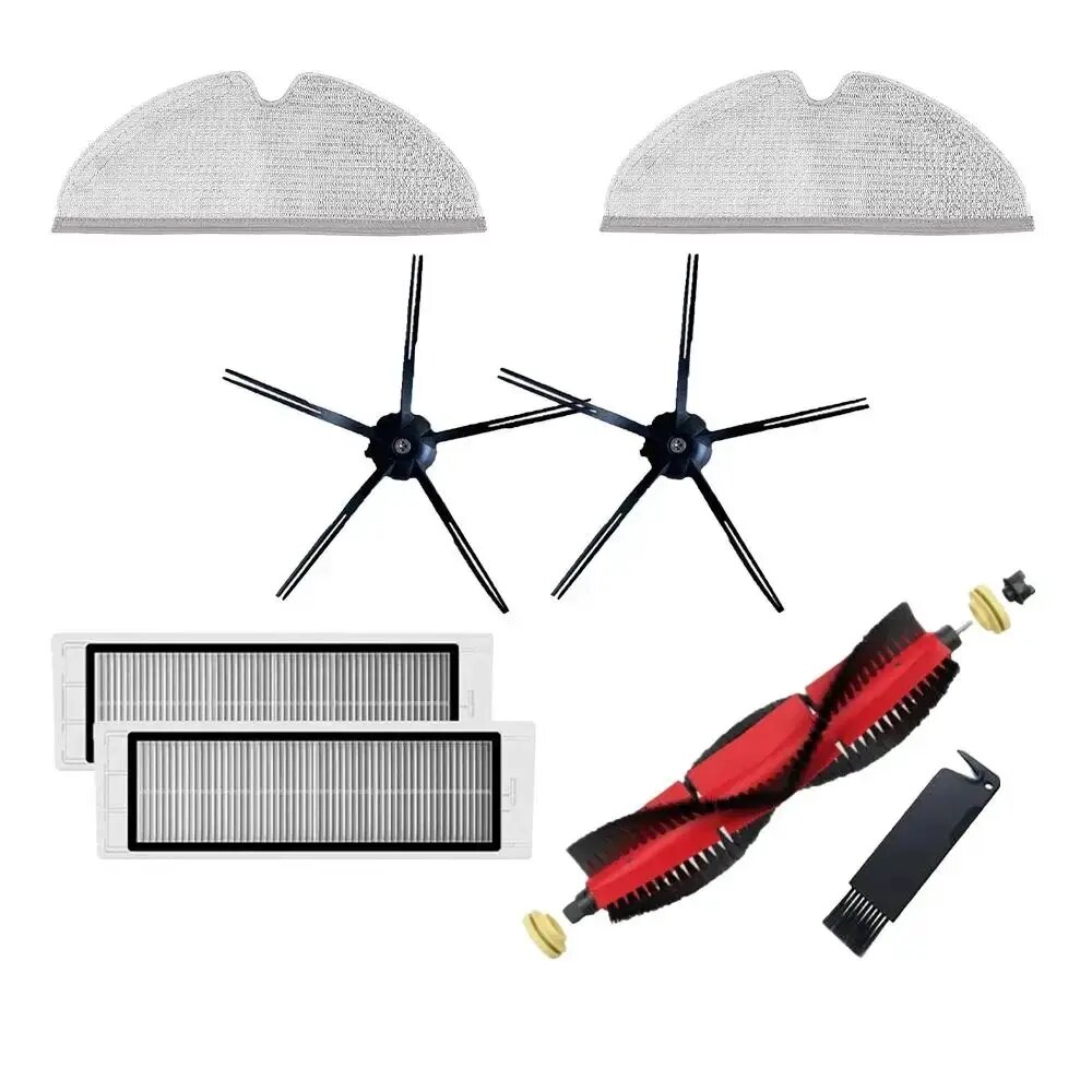 Запчасти для Roborock S5/S5 MAX/S6/S6MAX/S55/S51 - Съемная основная щетка Black Package 3