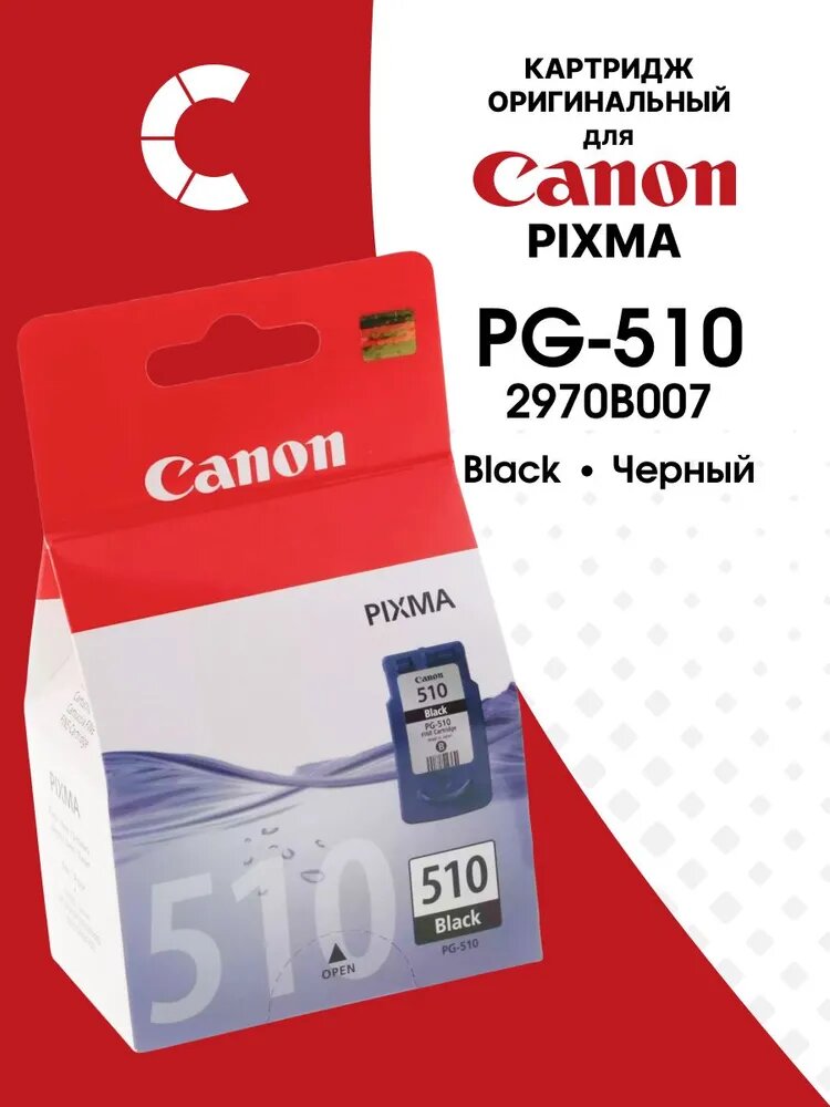PG-510 Bk (2970B007) Картридж CANON