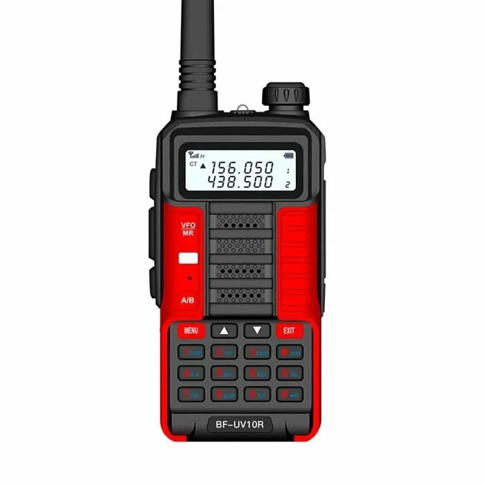 Портативная радиостанция Baofeng UV10R (красная)