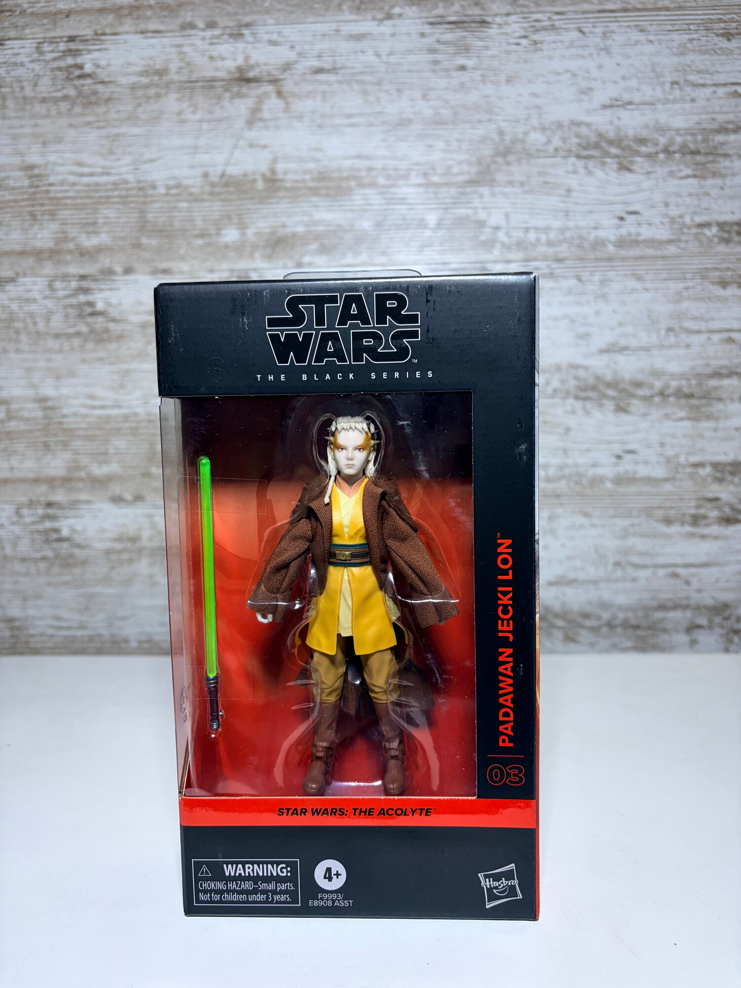 Фигурка Hasbro Star Wars The Black Series Padawan Jecki Lon – Star Wars: The Acolyte, коллекционная экшн-фигурка, 15 см