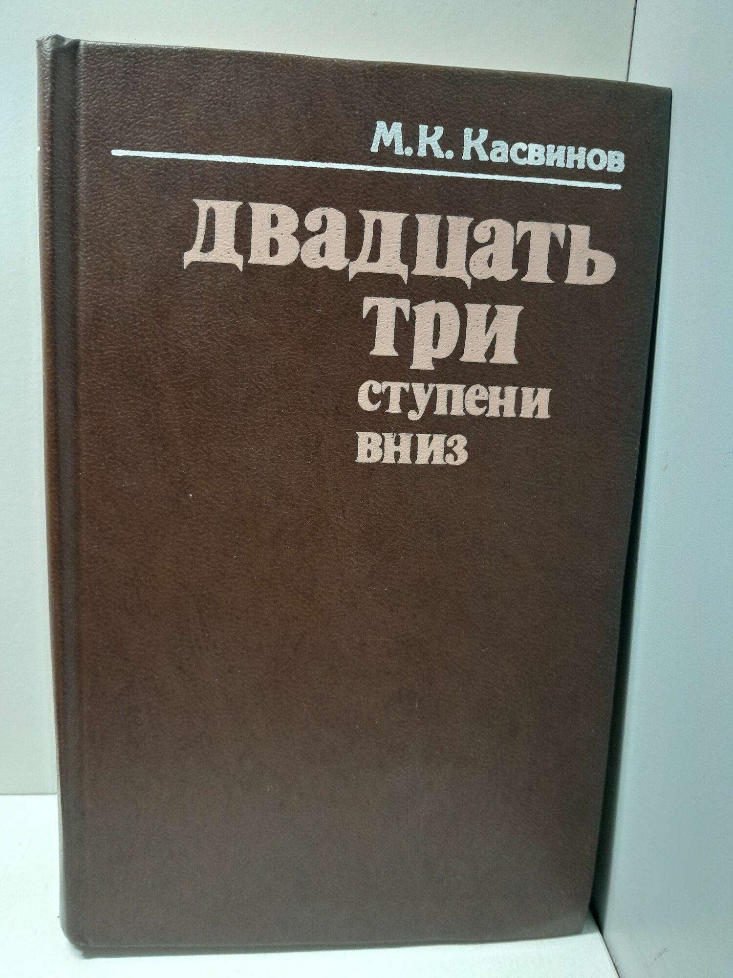 Двадцать три ступени вниз / М. К. Касвинов