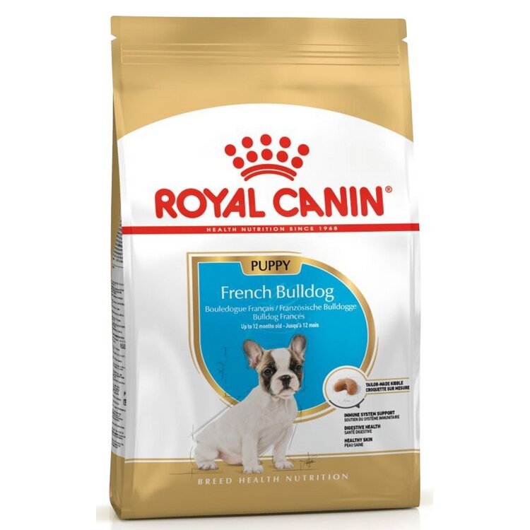 Royal Canin Breed dog French Bulldog Puppy / Сухой корм Роял Канин для Щенков породы Французский Бульдог в возрасте до 1 года фас. 3 кг