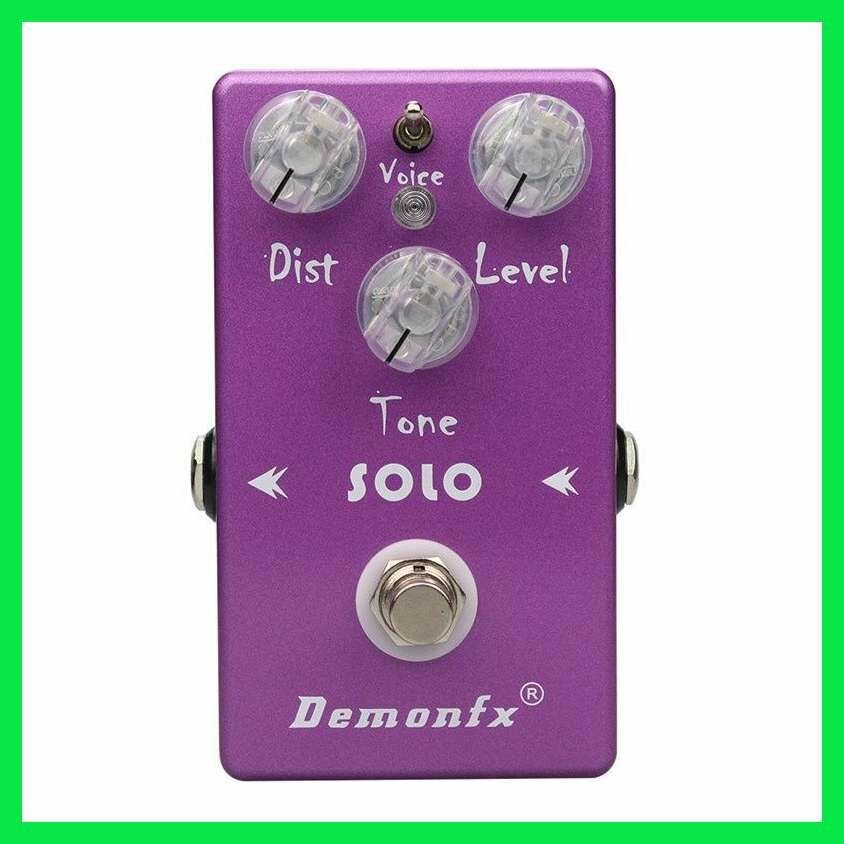 Demonfx SOLO Высококачественная педаль гитарного эффекта Wah Distortion Две модели с истинным байпасом