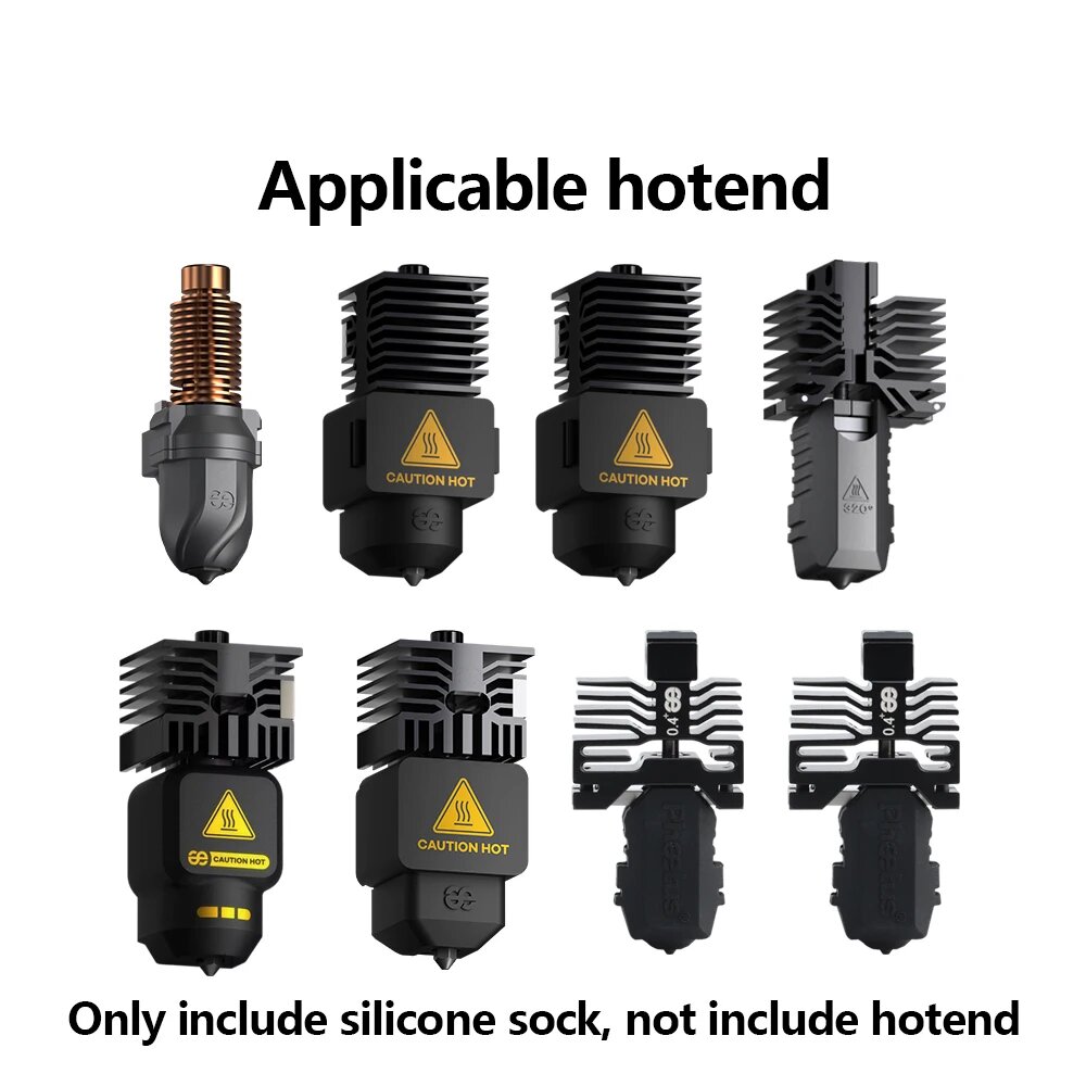Trianglelab® Силиконовые носки для горячего конца Phaetus Conch 3PCS For M4 P2S — фото 1