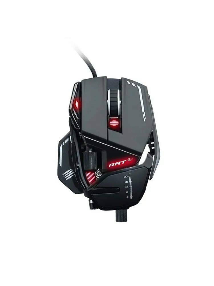 Mad Catz Игровая мышь проводная RAT8+ADV, черный