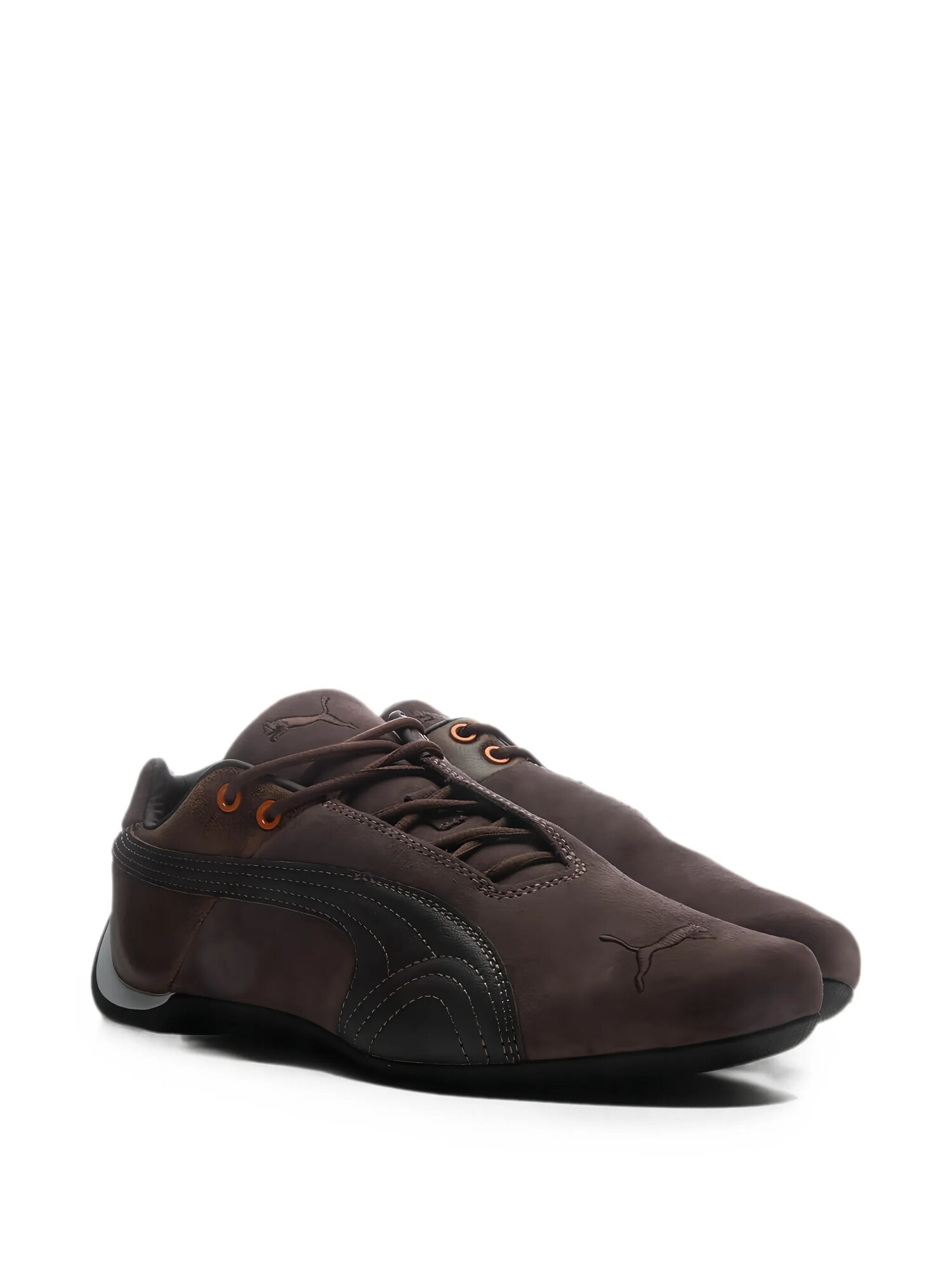 Кроссовки PUMA Future Cat, размер 8.5 US, коричневый/серый/оранжевый — фото 1