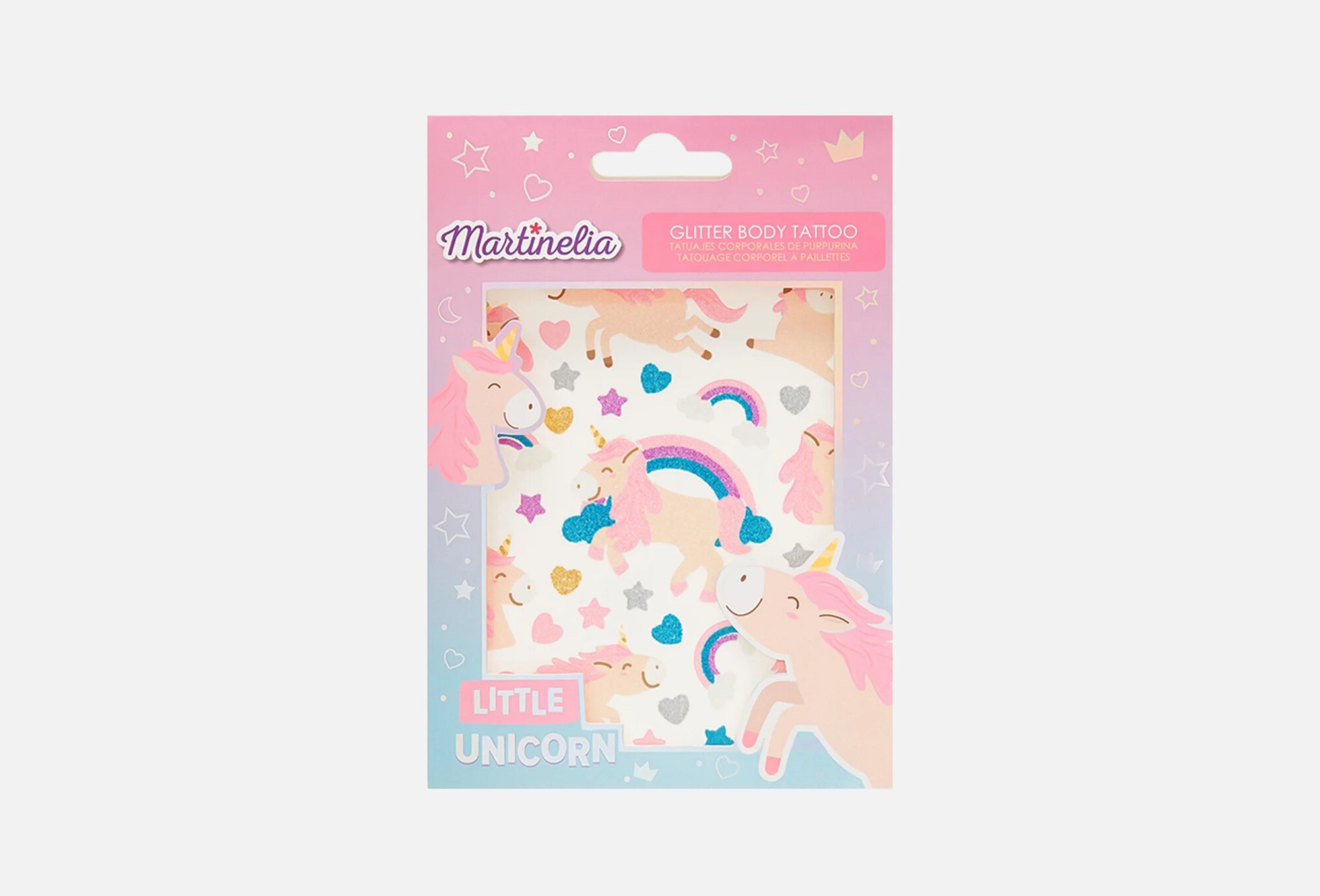 Martinelia Unicorn Блестящие тату 1шт