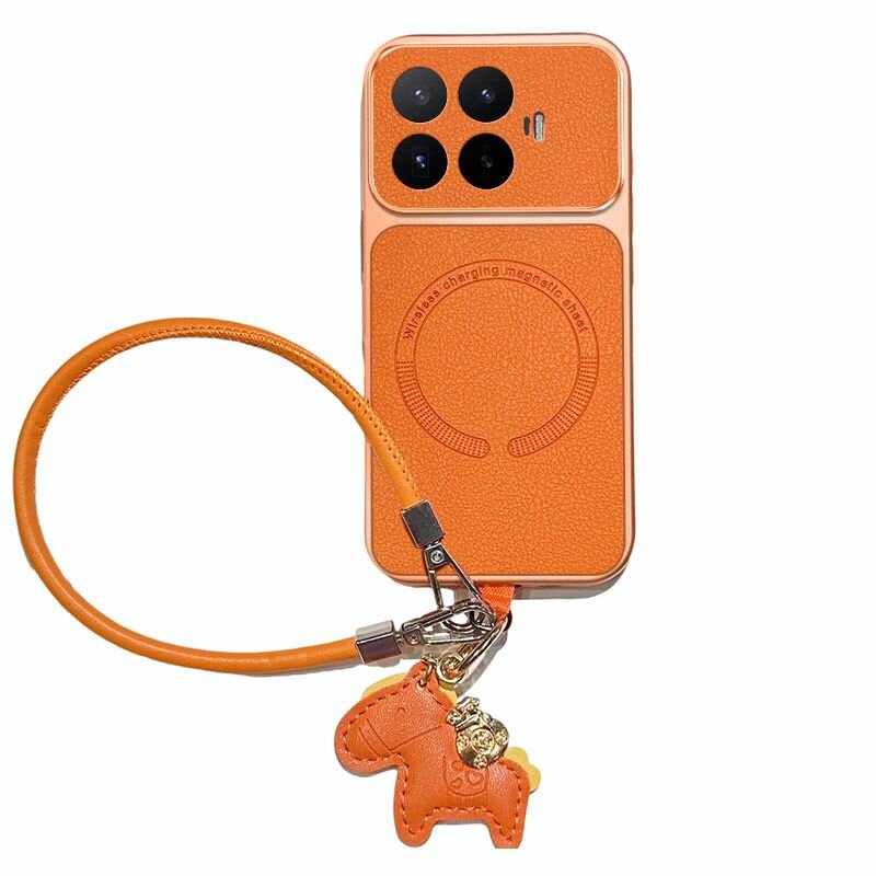 Чехол для Xiaomi 17T, кожа TPU, со шнурком, защитный, противоударный