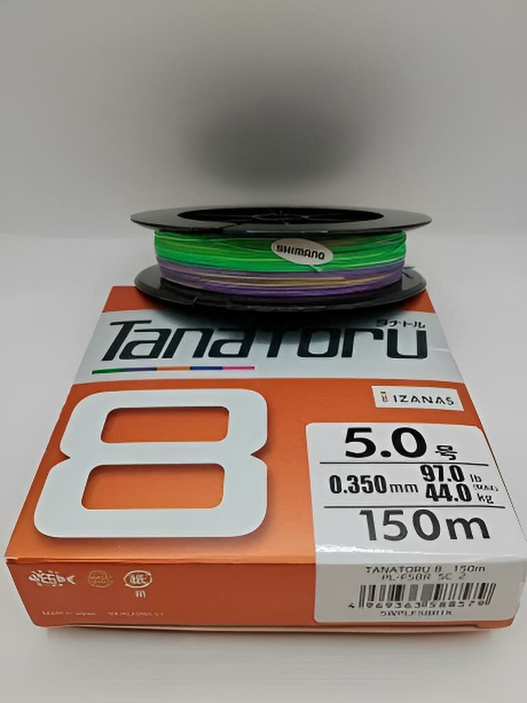 Шнур плетеный SHIMANO Tanatoru, для крупной рыбы, 5,0 мм, 150 м
