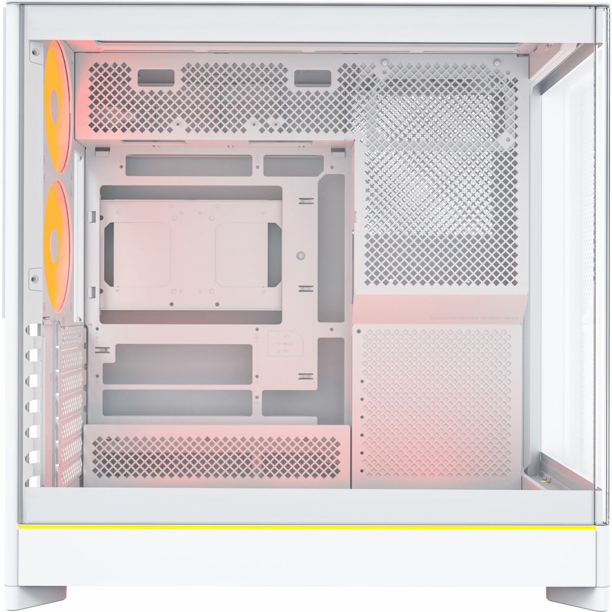 Корпус компьютерный MONTECH HS02 PRO WHITE Mini Tower белый — фото 1