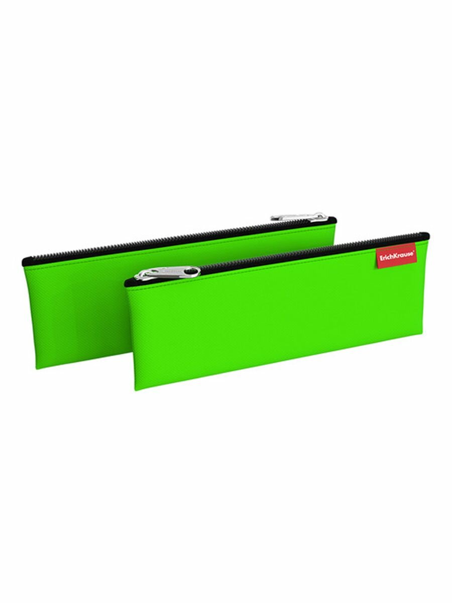 Пенал-косметичка на молнии Neon Green