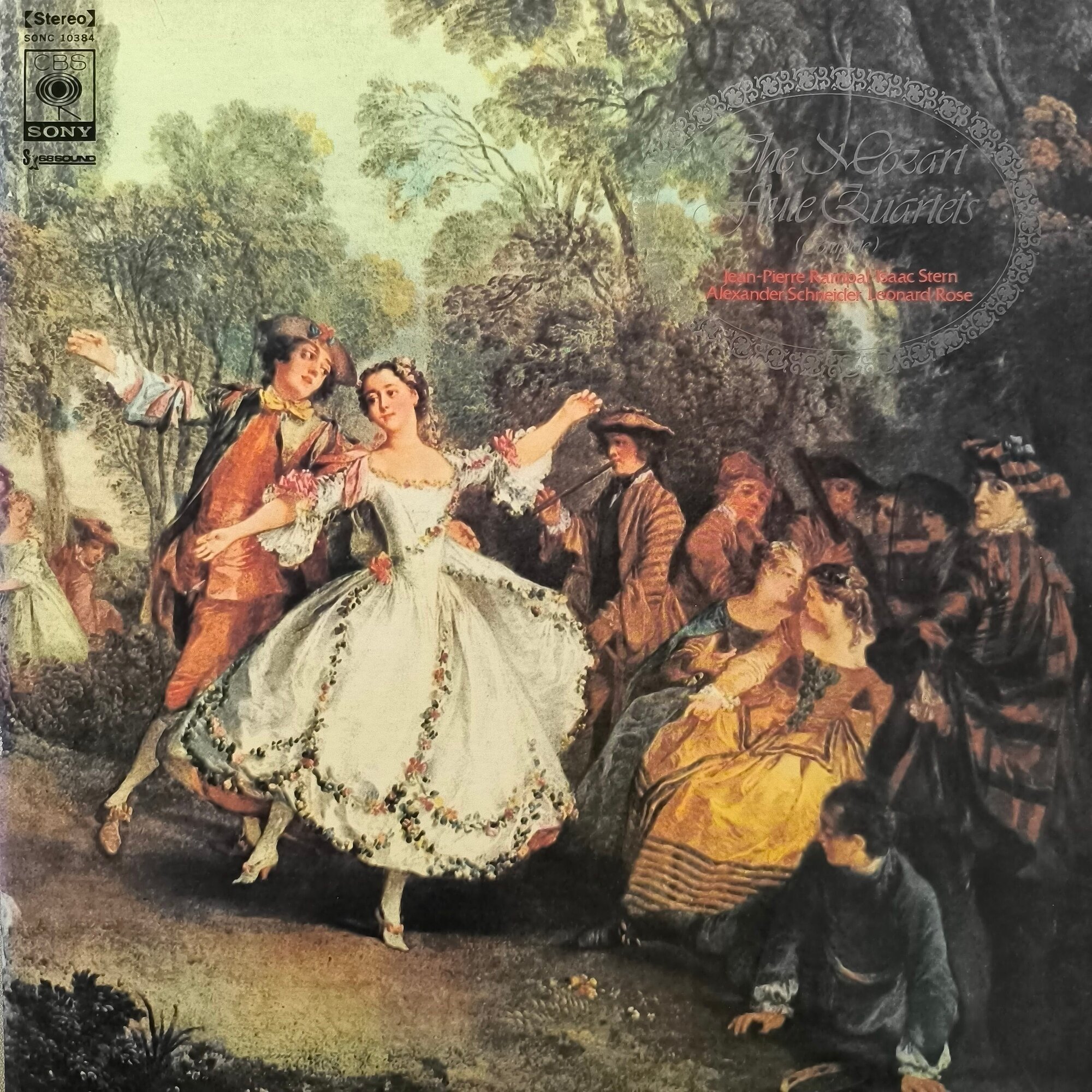 Виниловая пластинка Mozart, Jean-Pierre Rampal, Isaac Stern - The Mozart Flute Quartets (Complete) I(Япония) LP