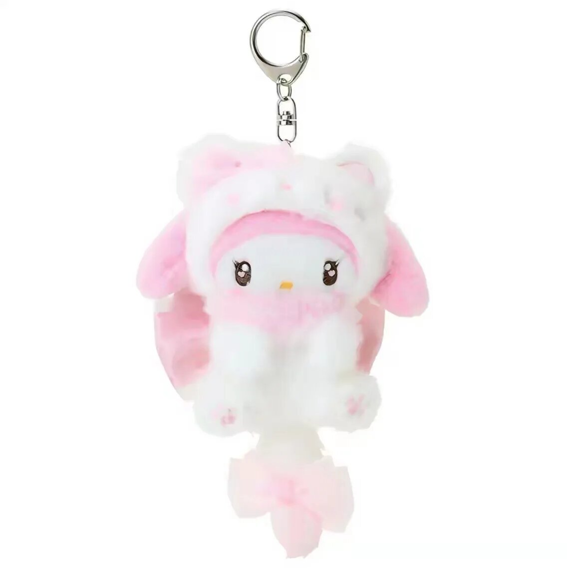 Плюшевый брелок Sanrio: Cream Cat, Kitty, My Melody, Sweet Piano, Kuromi, Cinnamoroll