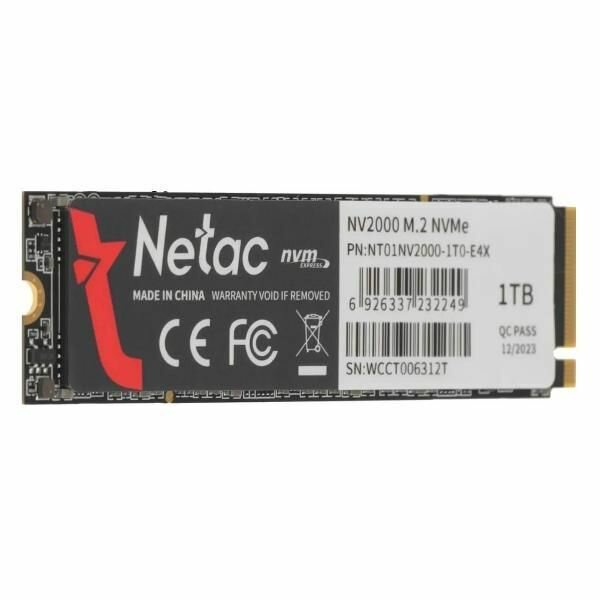 SSD накопитель Netac NT01NV2000-1T0-E4X — фото 1