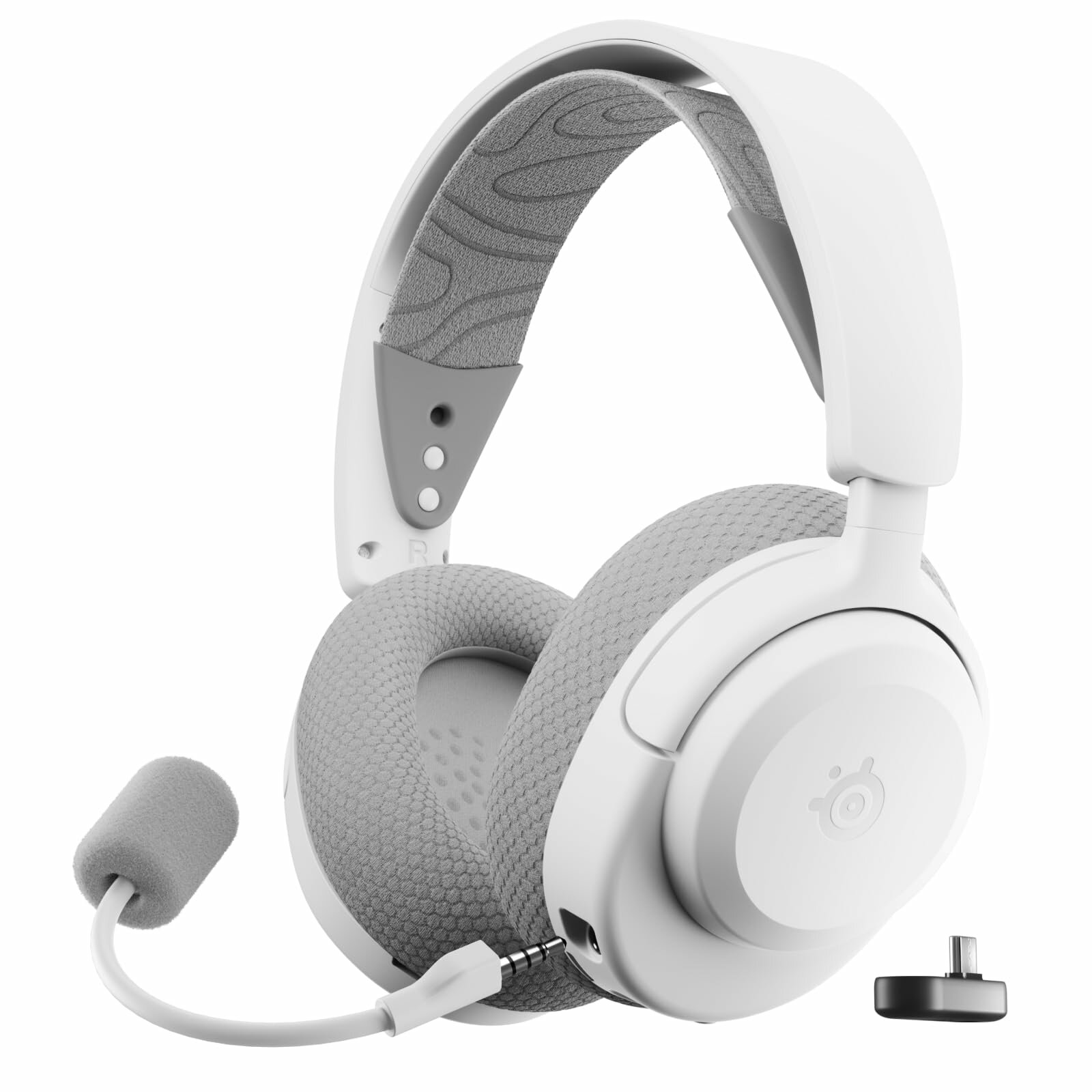 Наушники SteelSeries Arctis Nova 3X, беспроводные, игровые, с микрофоном, WHITE