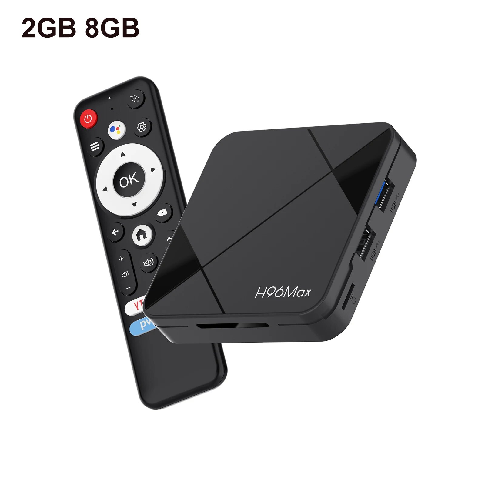 H96 MAX Smart TV Box 2GB 8GB, 4K