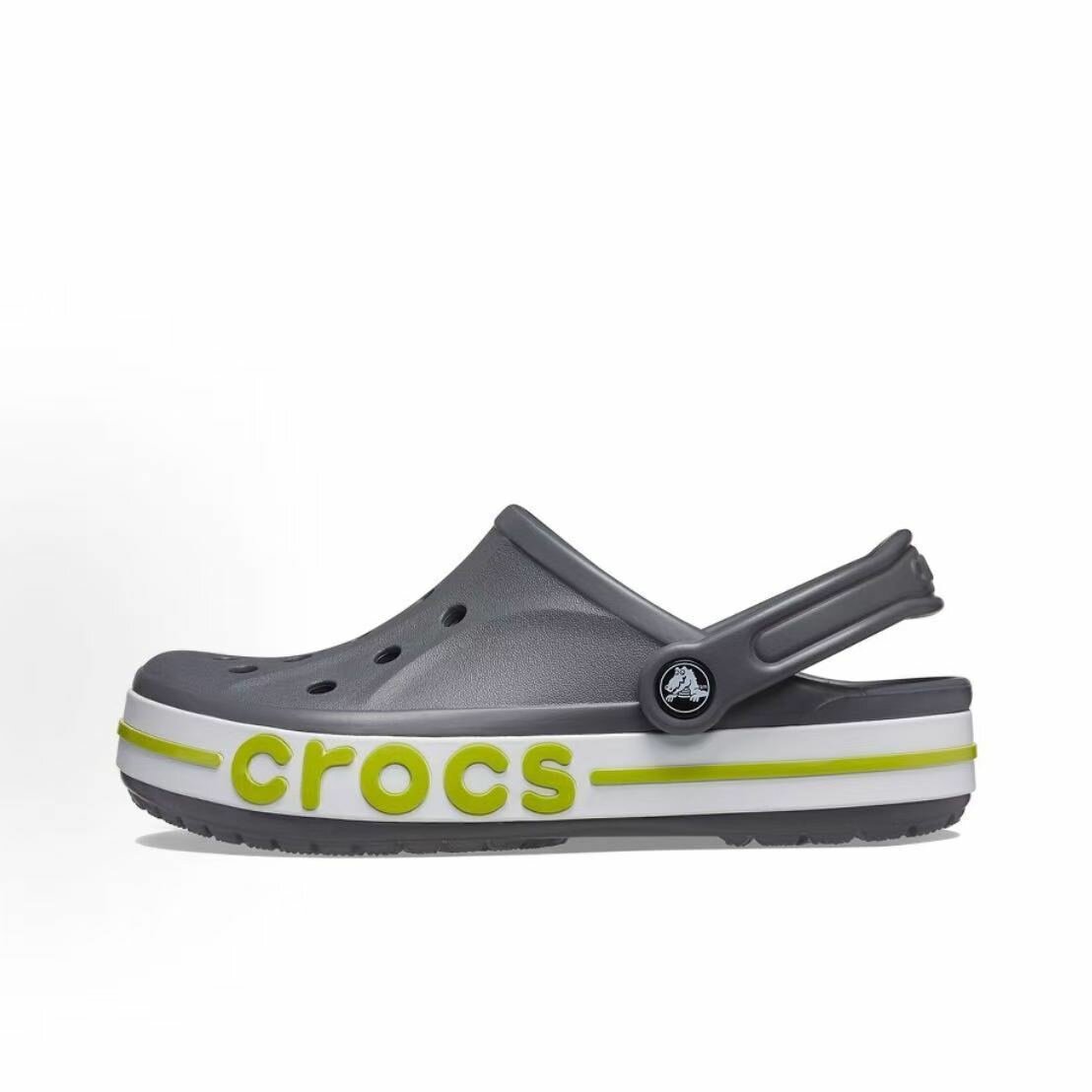 Crocs Летние сабо EVA унисекс белый легкие дышащие шлепанцы