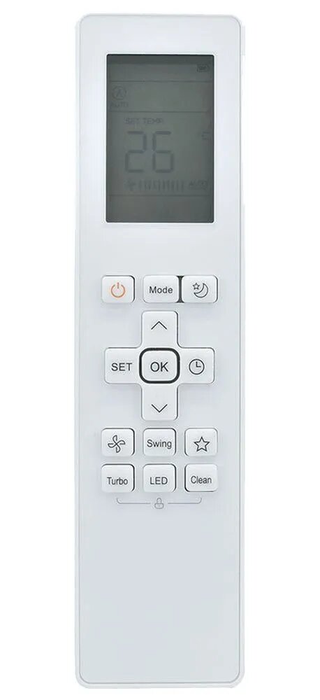 Пульт для сплит-системы (кондиционера) Ballu, Samsung, BOSCH, Kentatsu, Midea, Neoclima, Lessar