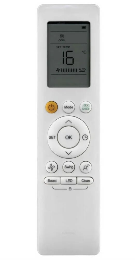 Пульт для сплит-системы (кондиционера) Midea, MDV, VIVAX, Kentatsu, BOSCH, Immer RG10A