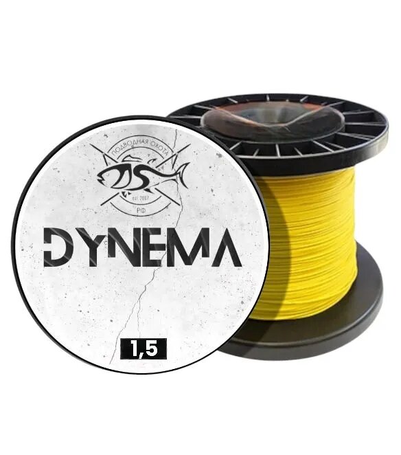 Линь для подводной охоты ПО РФ Dyneema 1,5mm