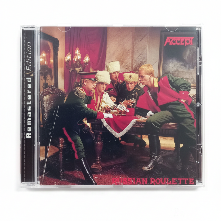 Фирменное издание Accept - Russian Roulette CD