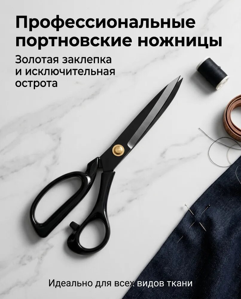 НожницыРаскройные 25.5 см, 1 шт.