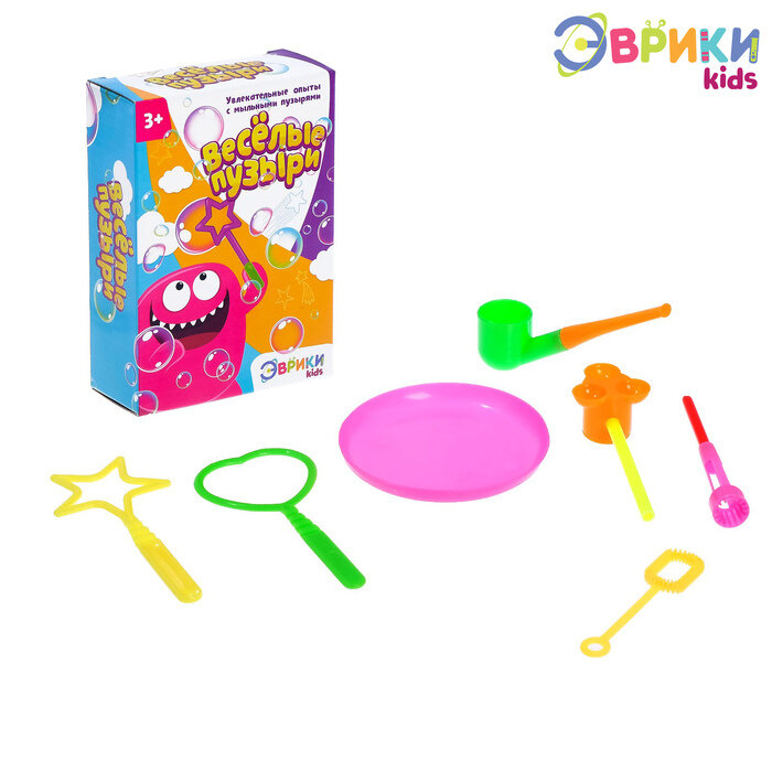 Опыты с мыльными пузырями Весёлые пузыри