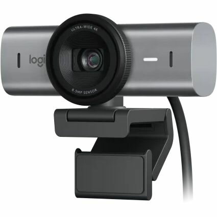Веб-камера Logitech 960-001559 4K, 30 fps, микрофон, автофокус, чёрный