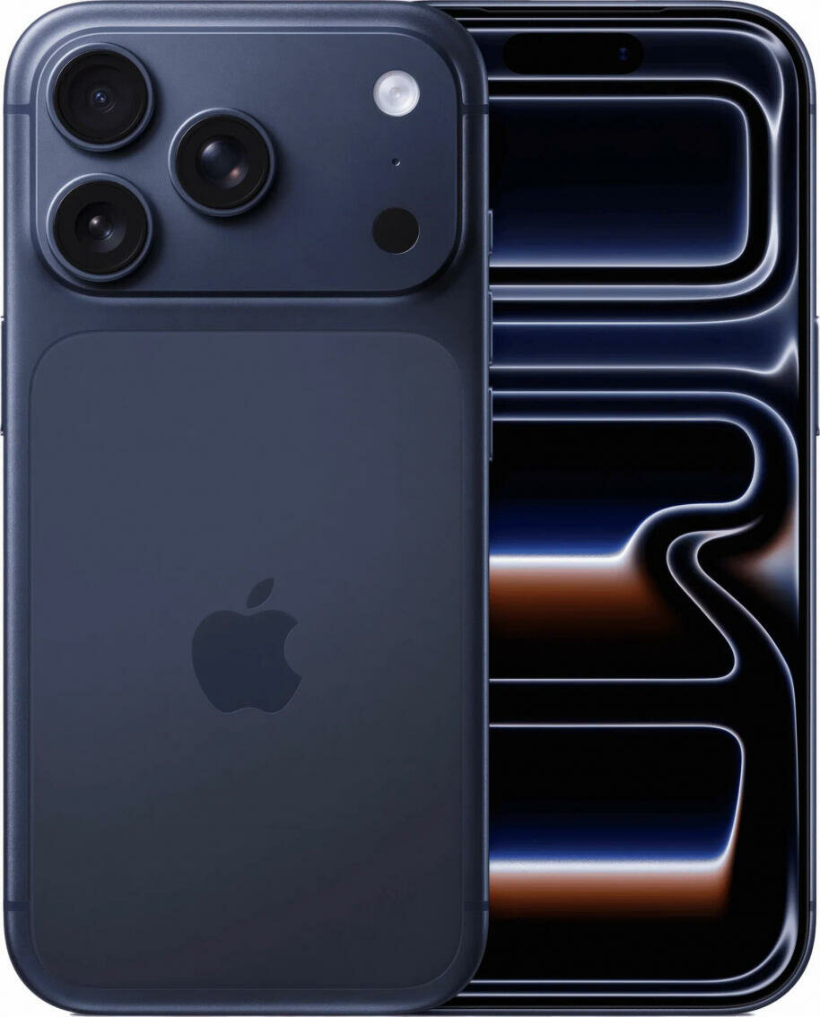 Смартфон Apple iPhone 17 Pro, 12/256Gb, Nano SIM+eSIM, Blue (Синий)